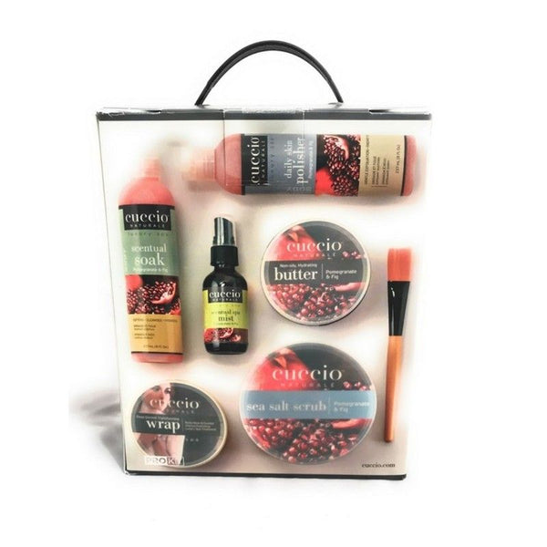 CUCCIO Pomegranate & Fig Scentual Spa Experience Kit – Hairquip NZ