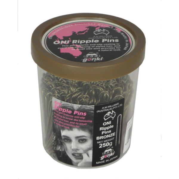 Ripple Pins Bronze – Hairquip NZ