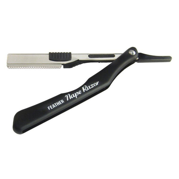 Feather Nape Razor - Black – Hairquip NZ
