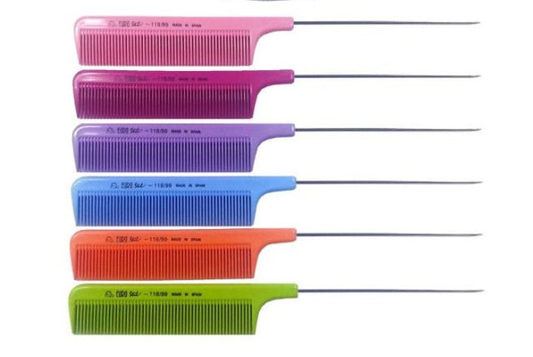 Eurostil Metal Tail Comb – Hairquip NZ