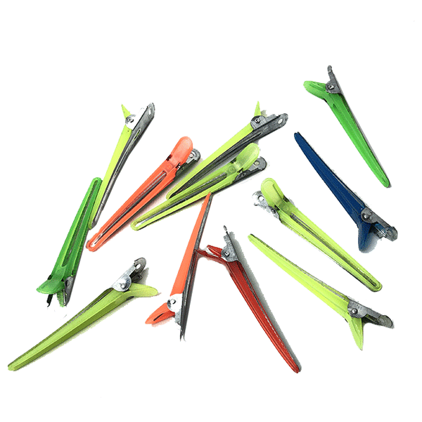 Sectioning Clips Metal/nylon plastic – Hairquip NZ
